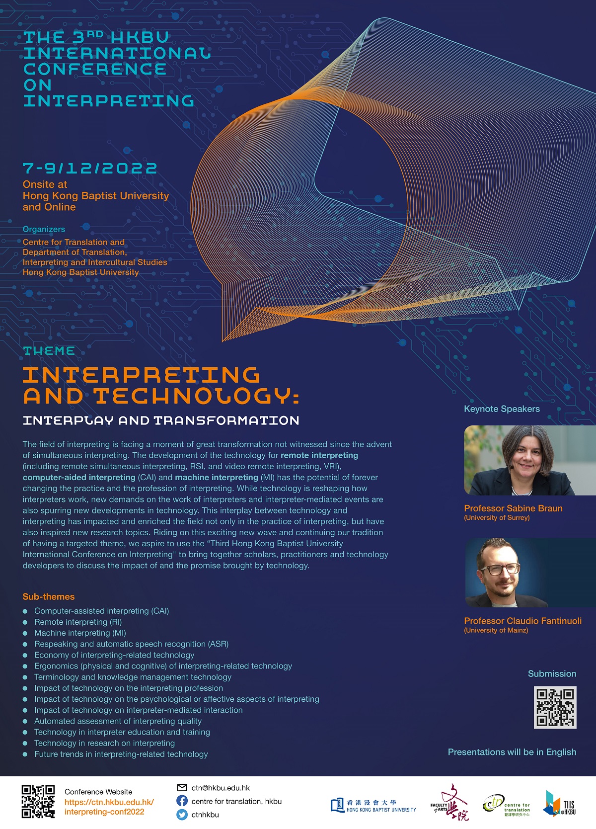 CfP: The Third HKBU International Conference on Interpreting – Centre ...